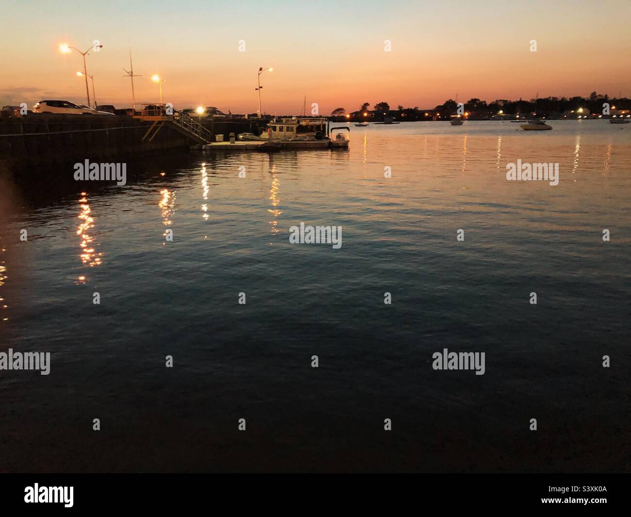 Ocean after sunset hi-res stock photography and images - Alamy