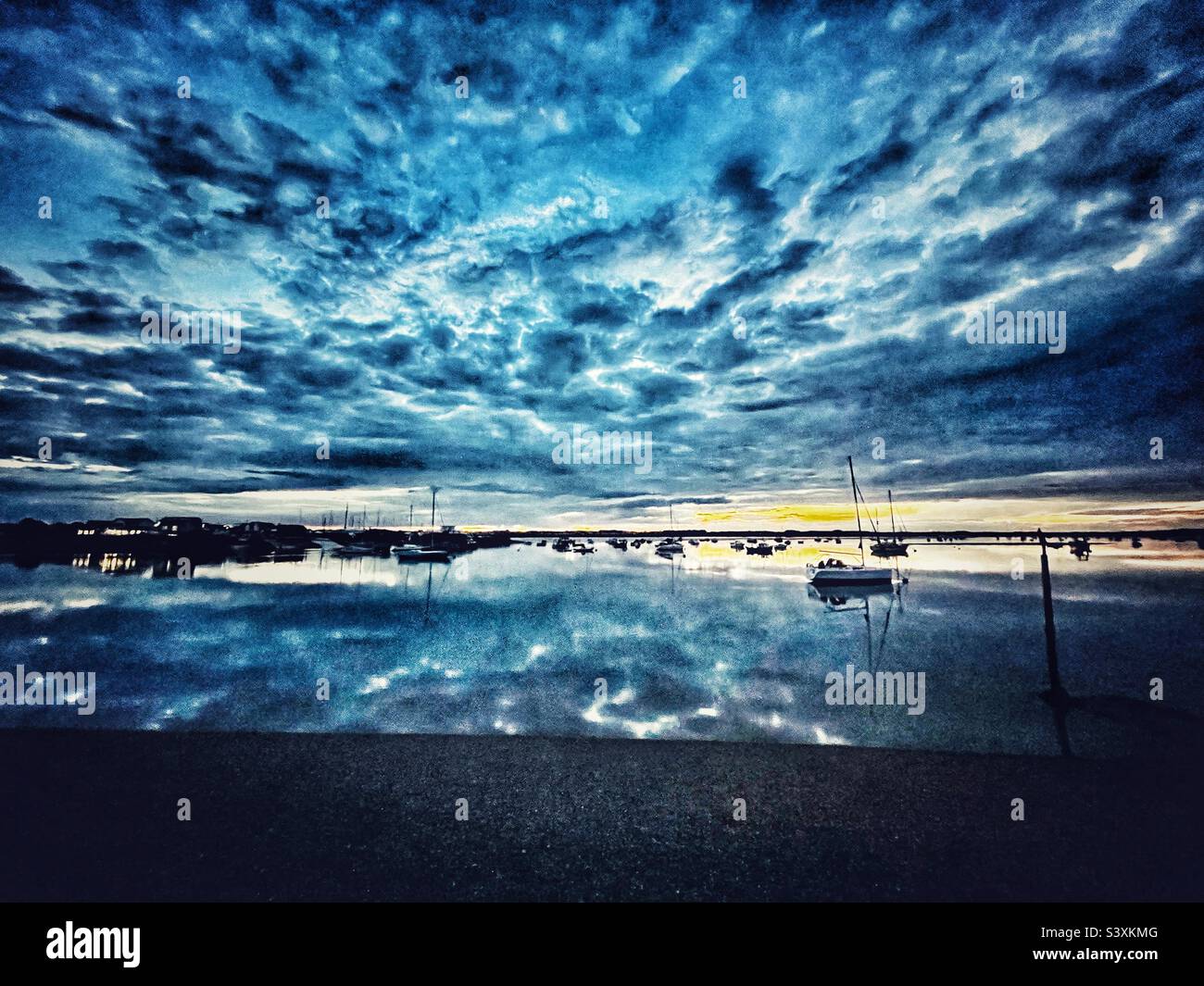 River Deben Bawdsey Ferry Suffolk England Stock Photo - Alamy