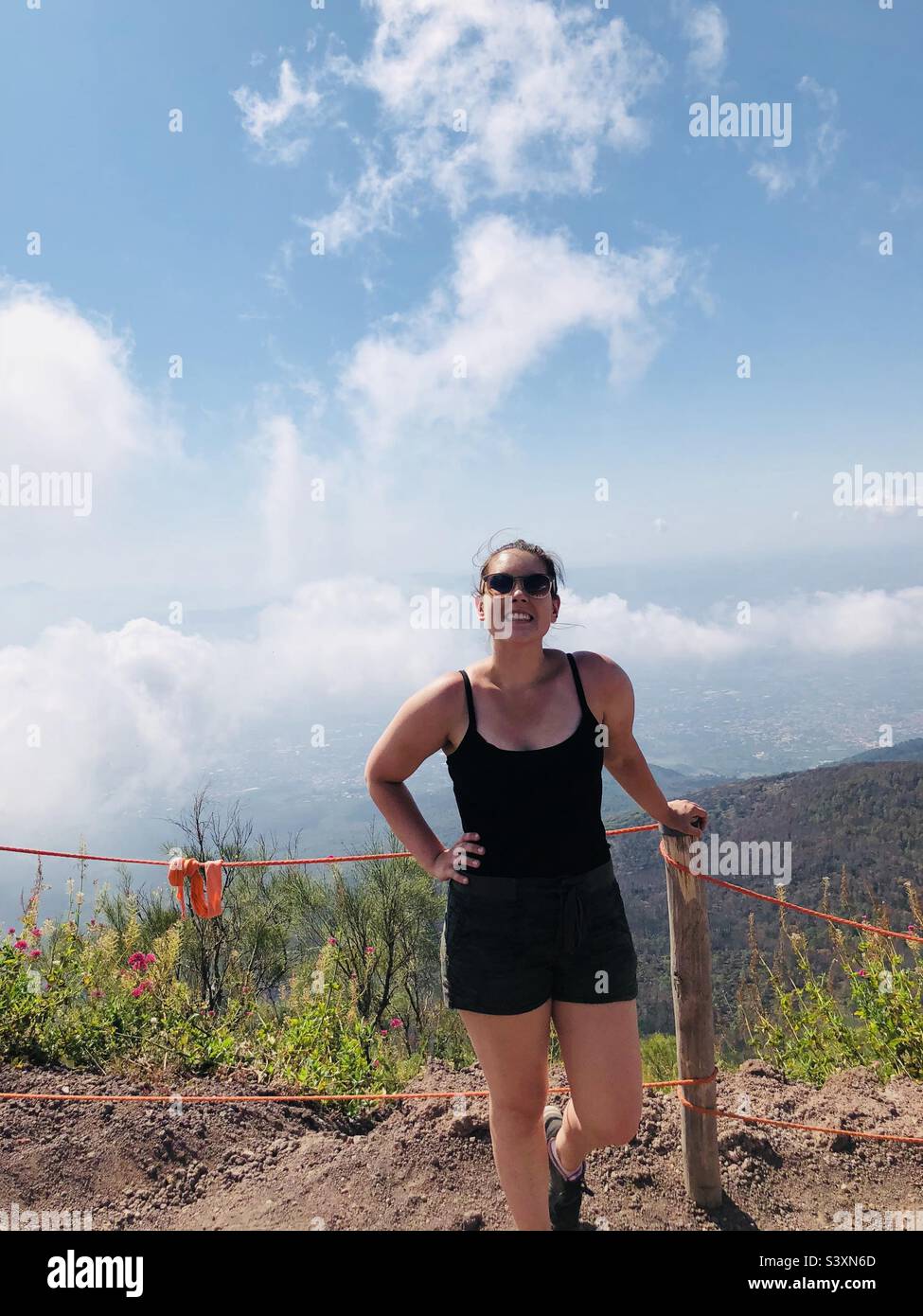 Mt vesuvius hiking hi-res stock photography and images - Alamy