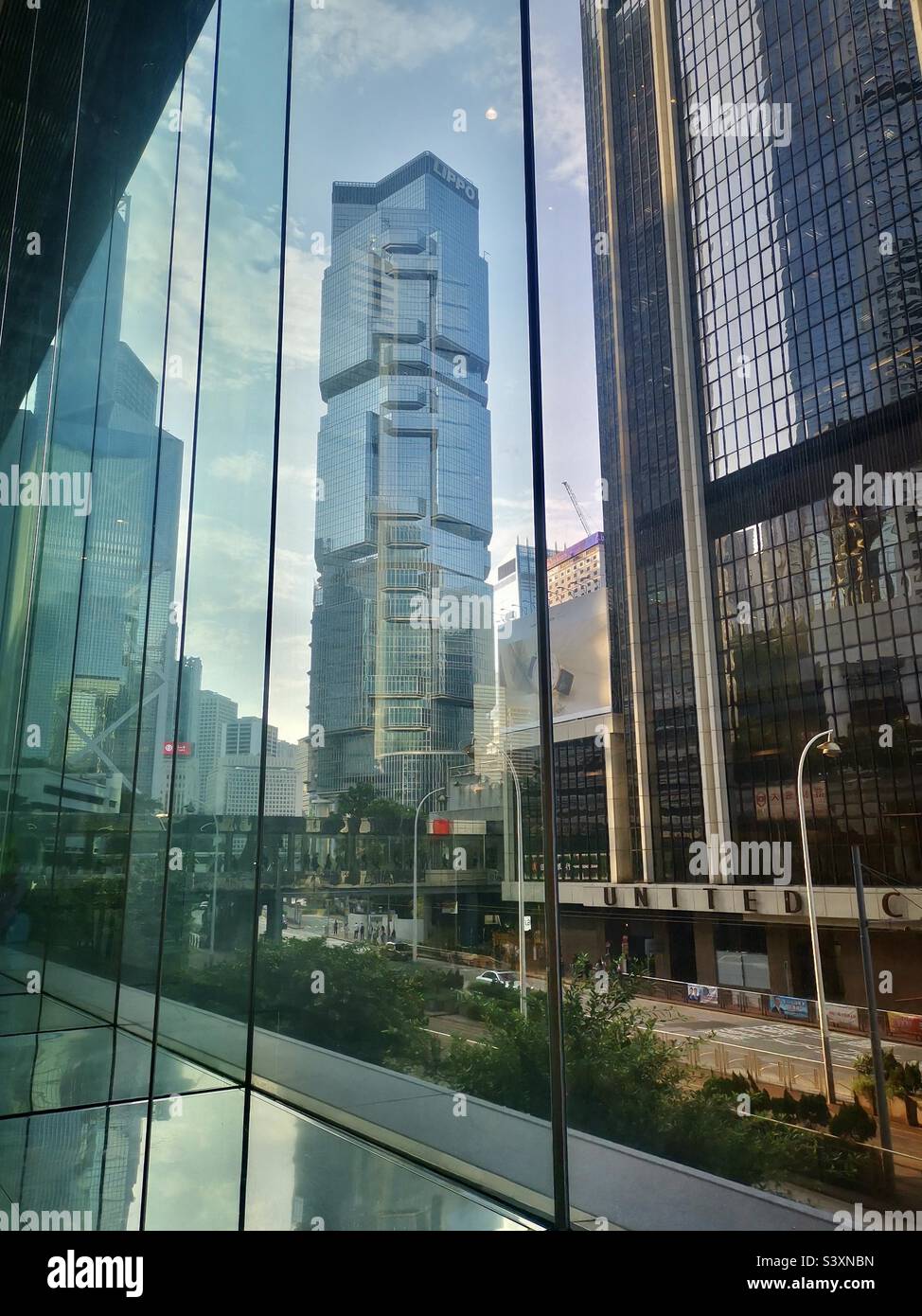 Lippo tower in Hong Kong Stock Photo - Alamy