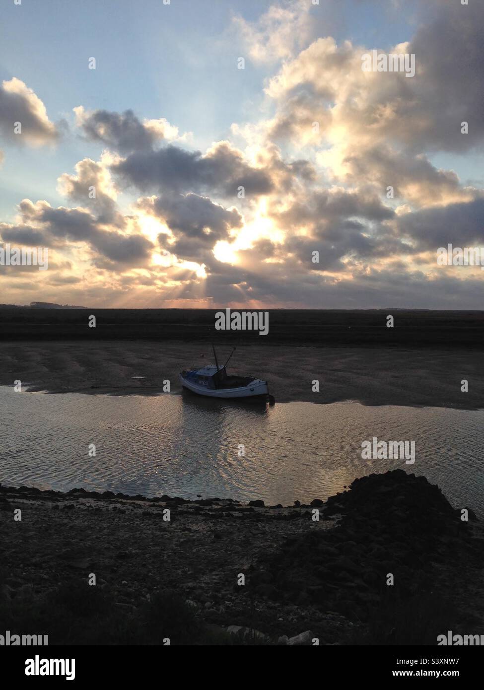 Burnham Overy Staithe Stock Photo - Alamy