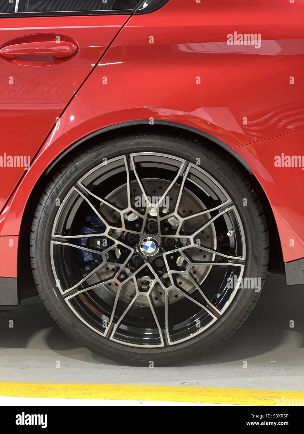 Sport car wheel hi-res stock photography and images - Alamy