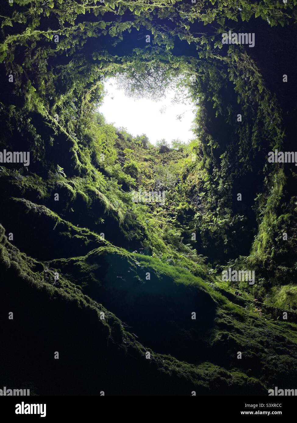 Inside a volcano hi-res stock photography and images - Alamy