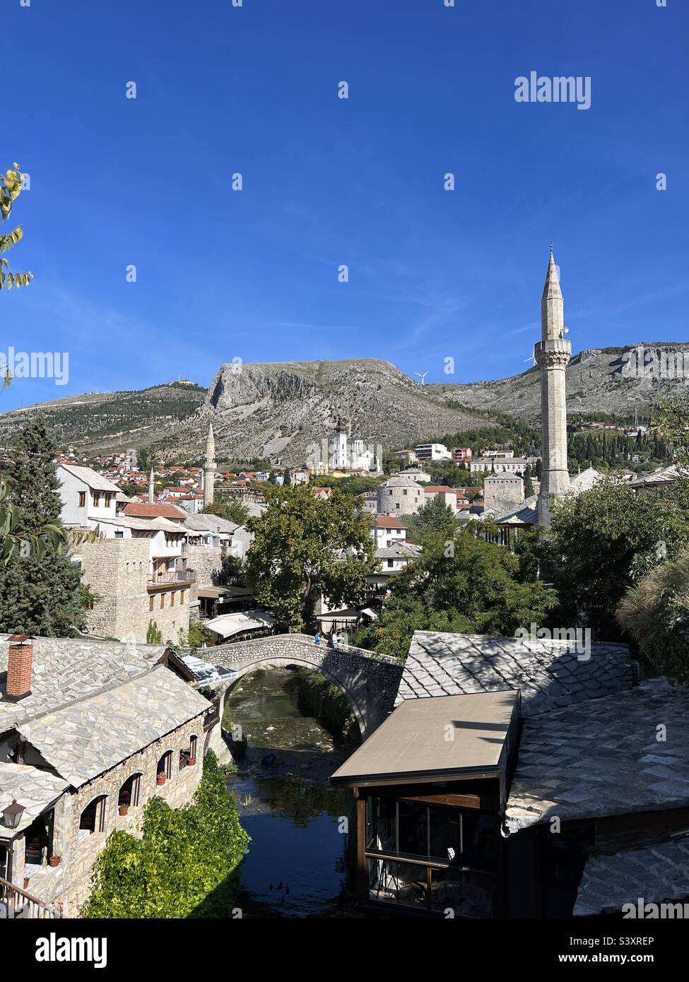 Old town Mostar Stock Photo - Alamy