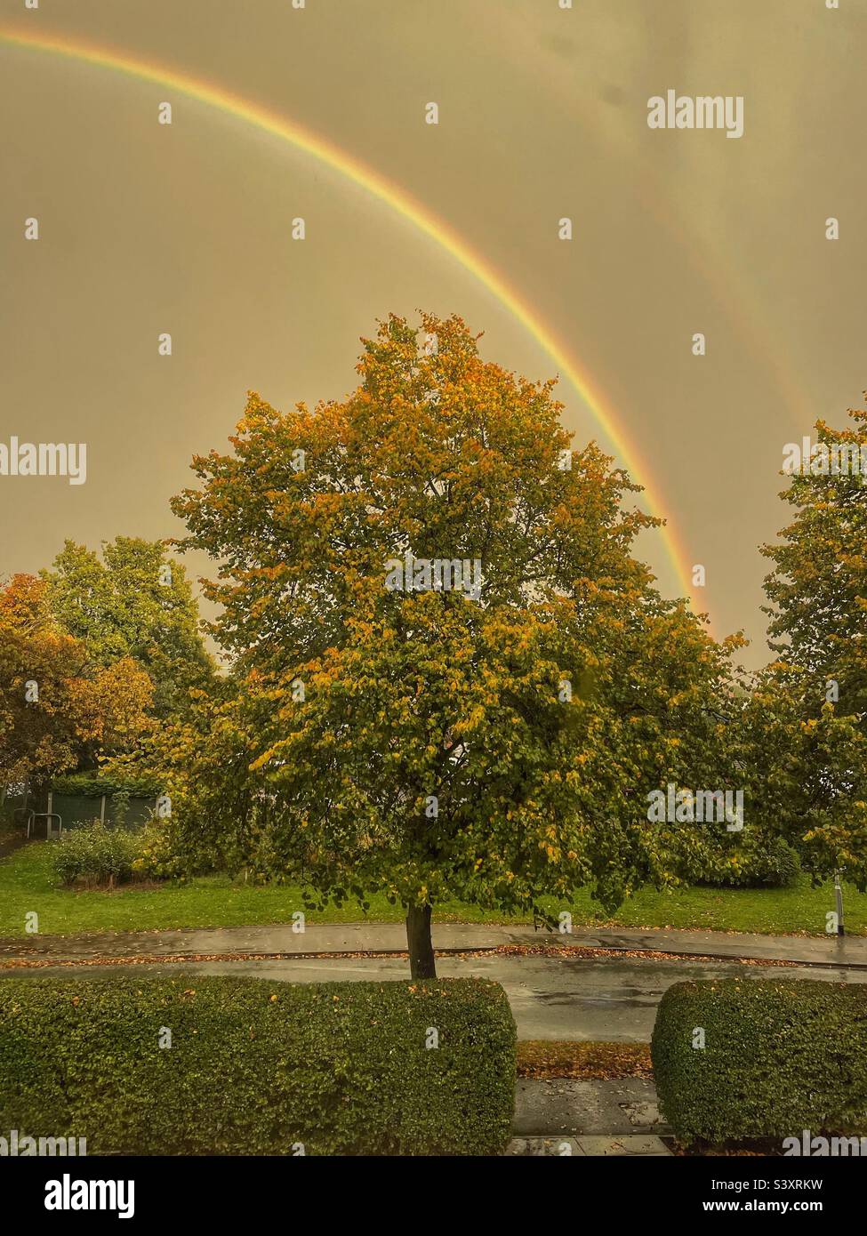 Rainbow colourful sun hi-res stock photography and images - Alamy