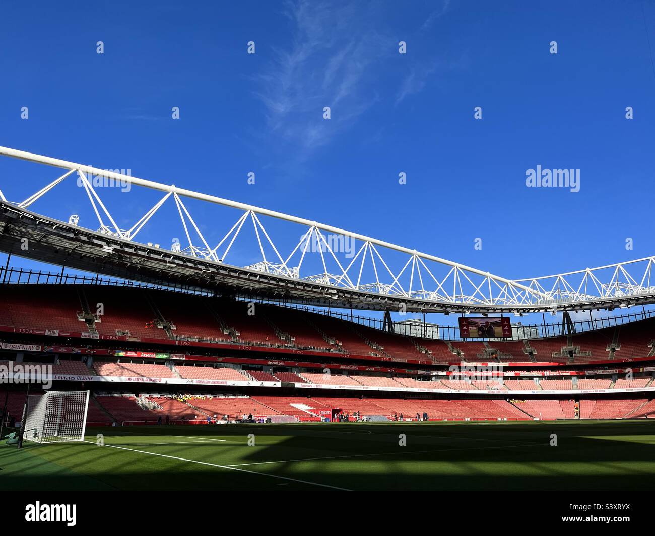 Arsenal stadium general view hi-res stock photography and images - Alamy