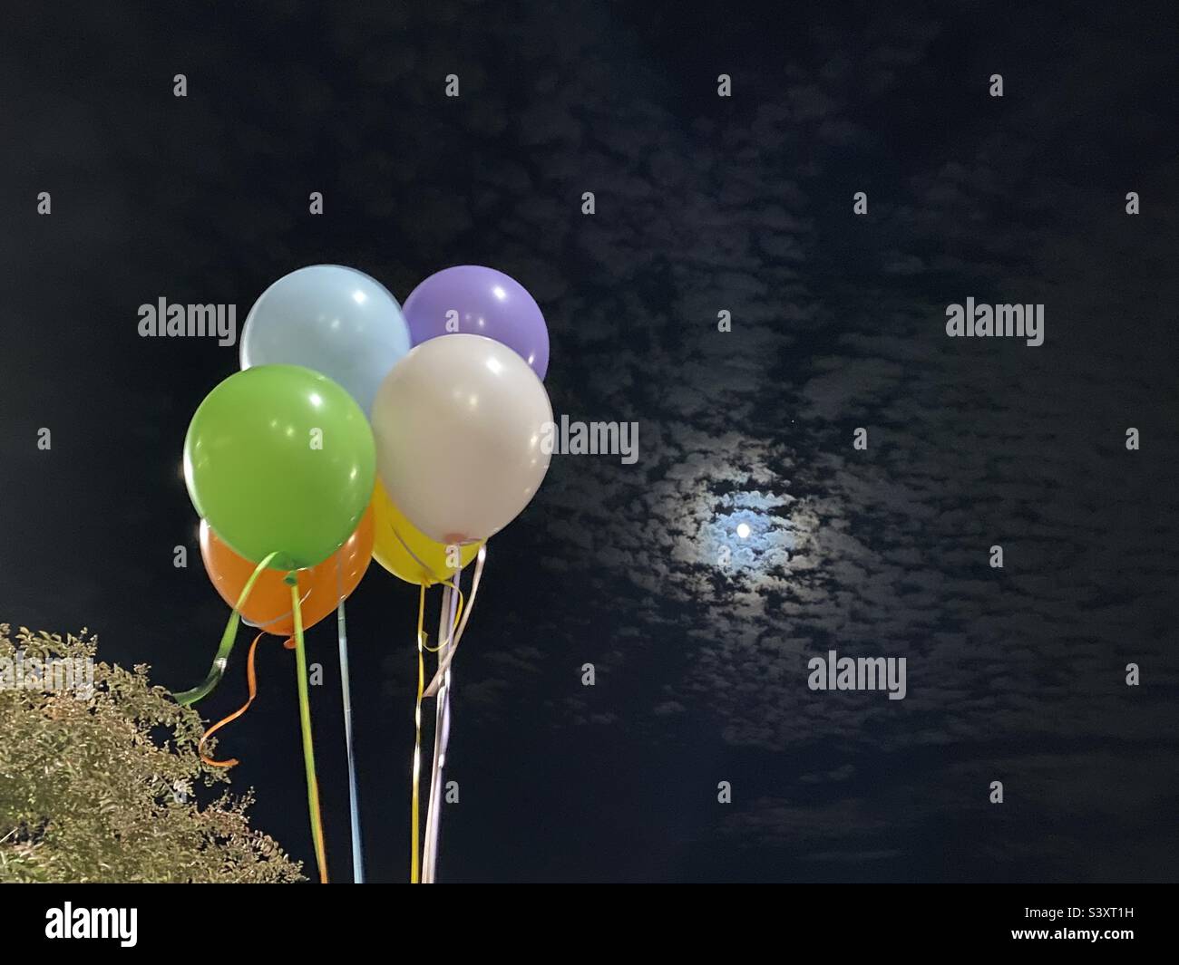 Floating moon hi-res stock photography and images - Alamy