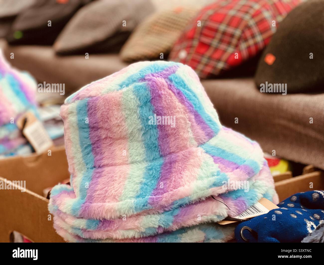 Coloured hat hi-res stock photography and images - Alamy