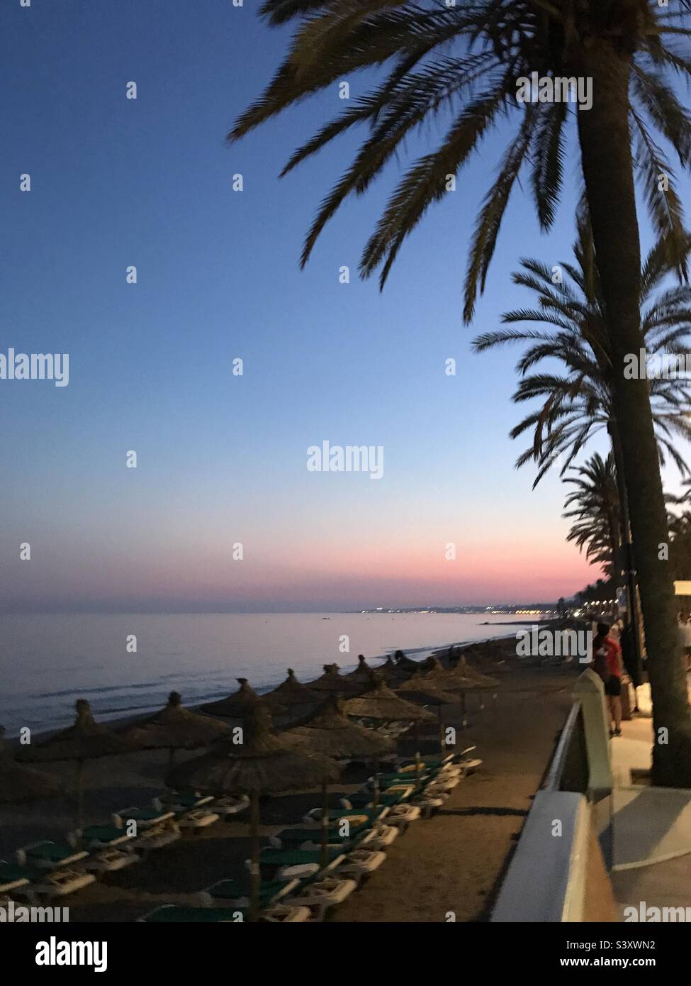 Marbella sunset hi-res stock photography and images - Alamy