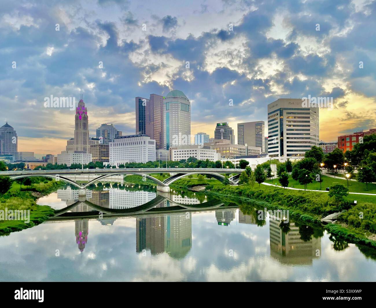 Columbus ohio skyline hi-res stock photography and images - Alamy