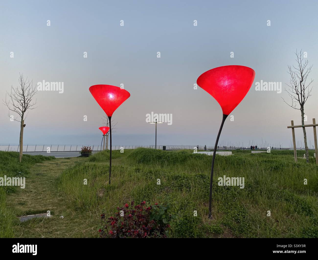 Red lam hi-res stock photography and images - Alamy