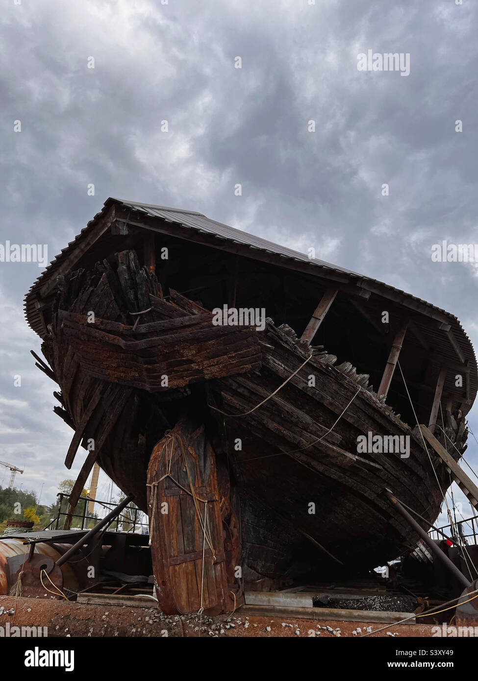 Maud, a ship built for Roald Amundsen and his second expedition to the ...