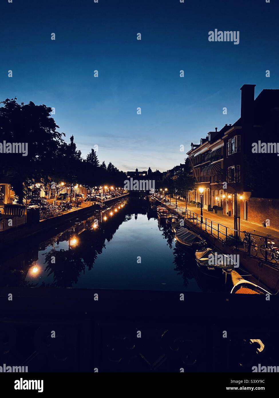 The Hague Canals Stock Photo - Alamy