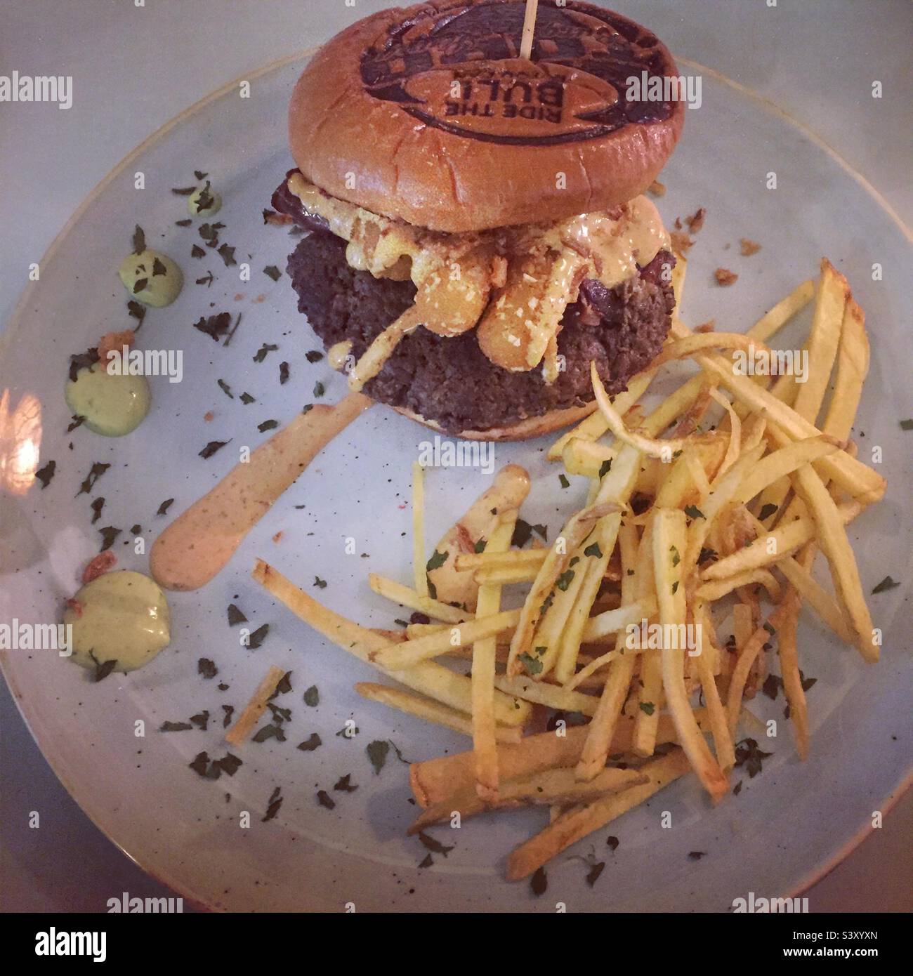 Burger night hi-res stock photography and images - Alamy