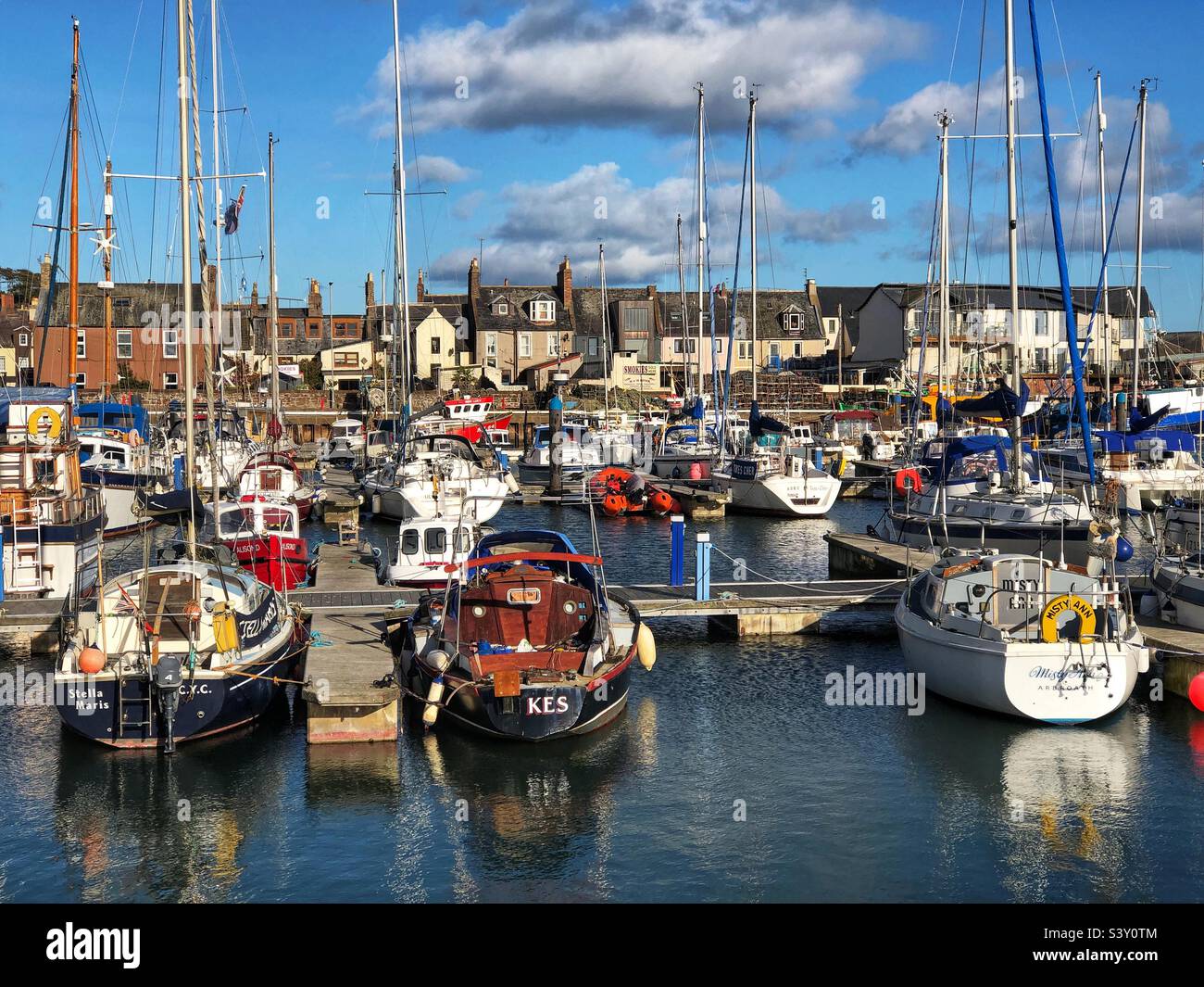 Arbroath marina hi-res stock photography and images - Alamy