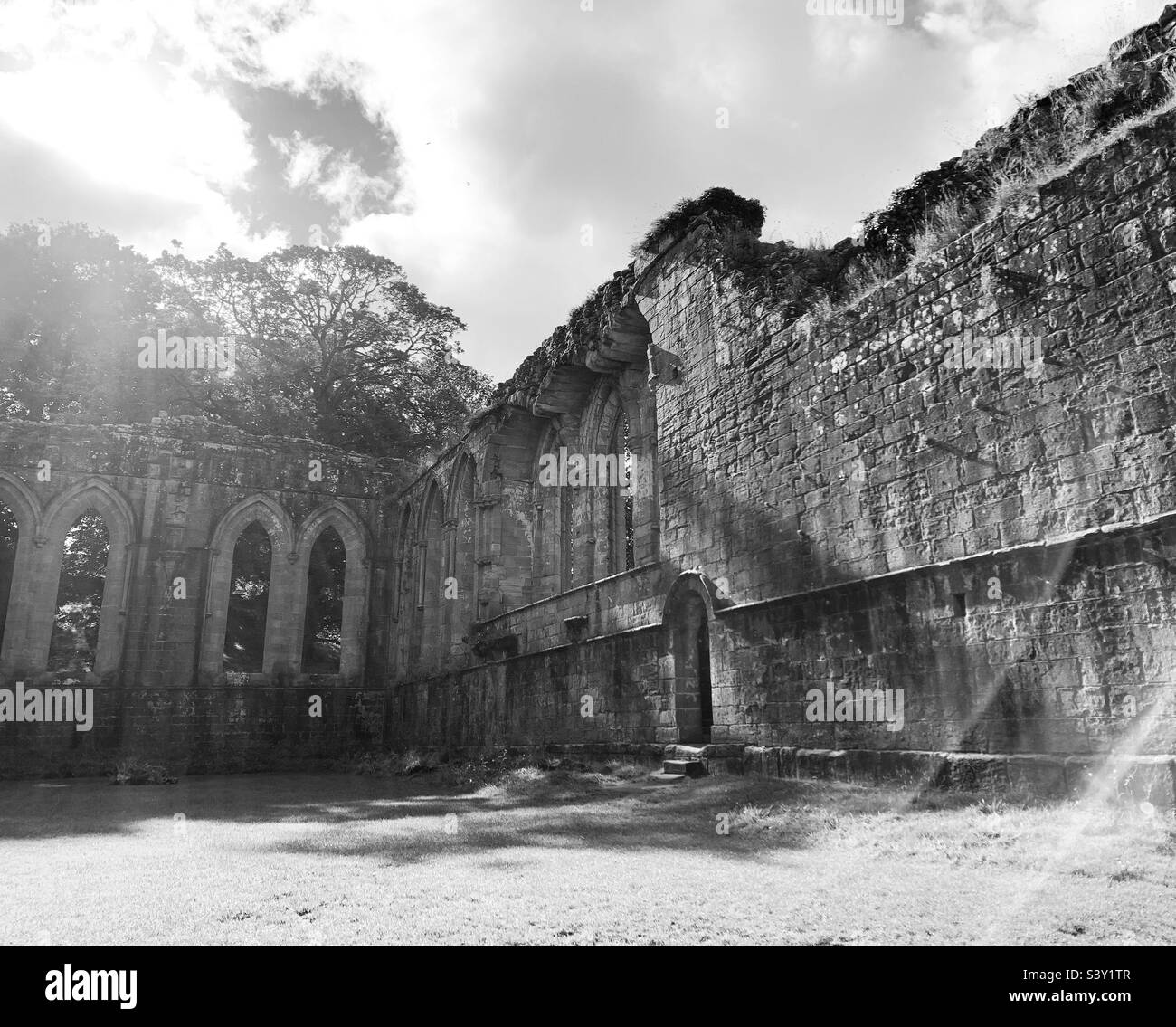 Black white ruins Black and White Stock Photos & Images - Alamy