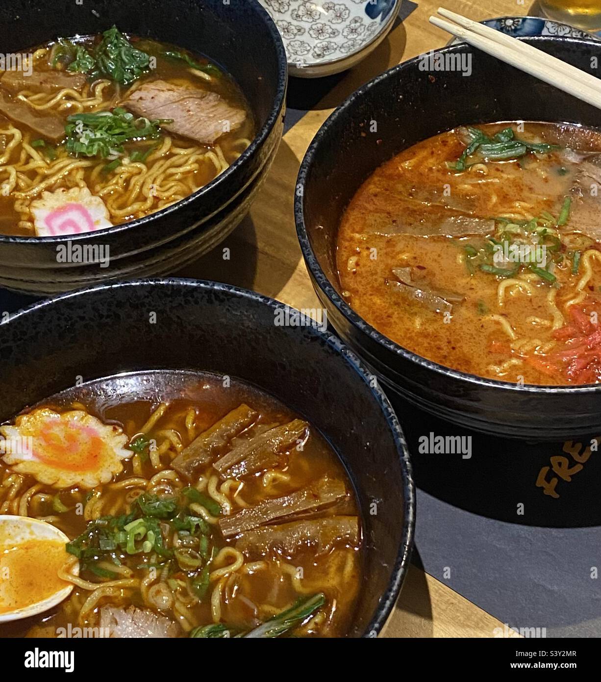 Ramen noodles bowls hi-res stock photography and images - Alamy