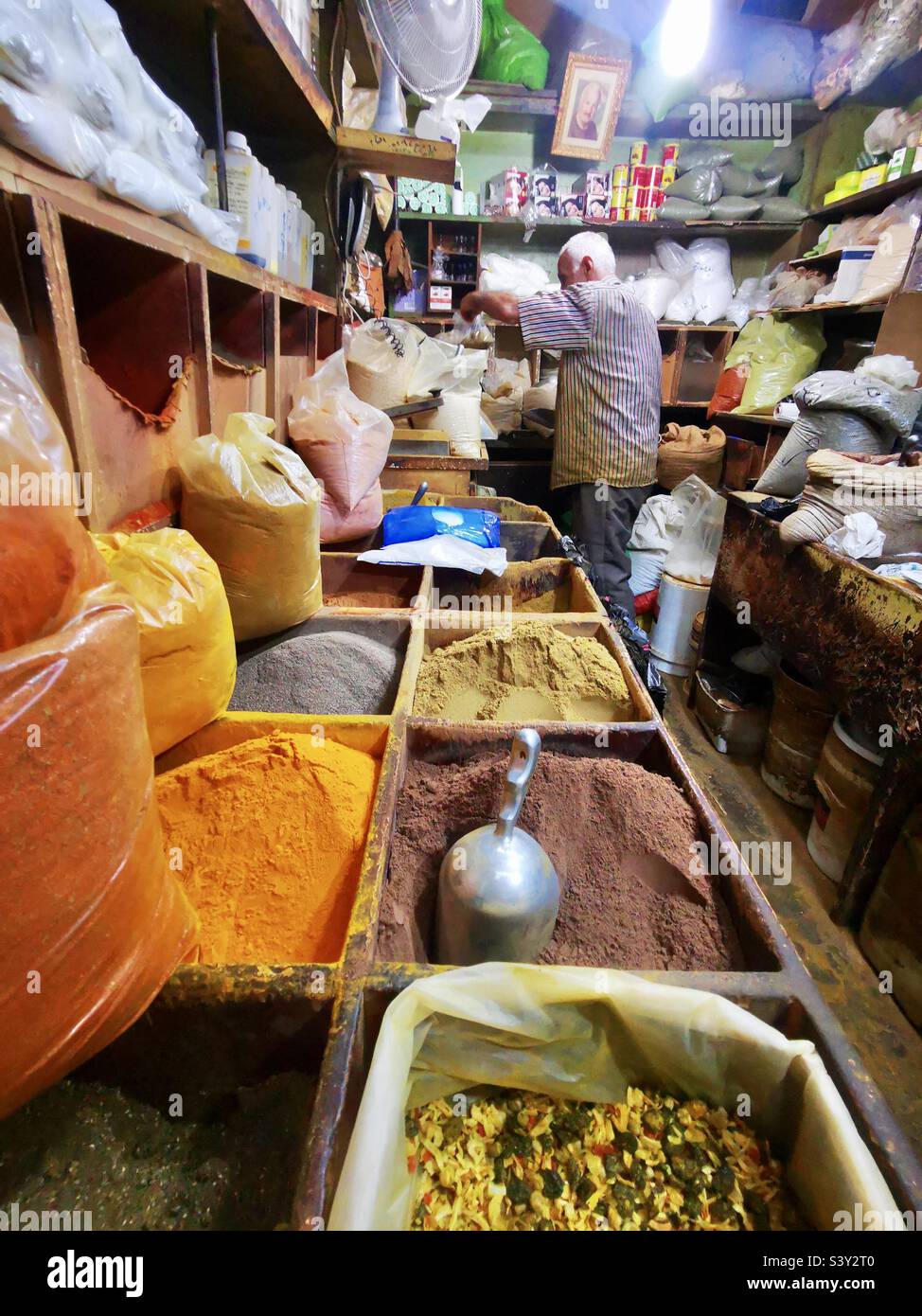 Azmi- owner of the amazing spice shop in the Muslim quarter in the old ...