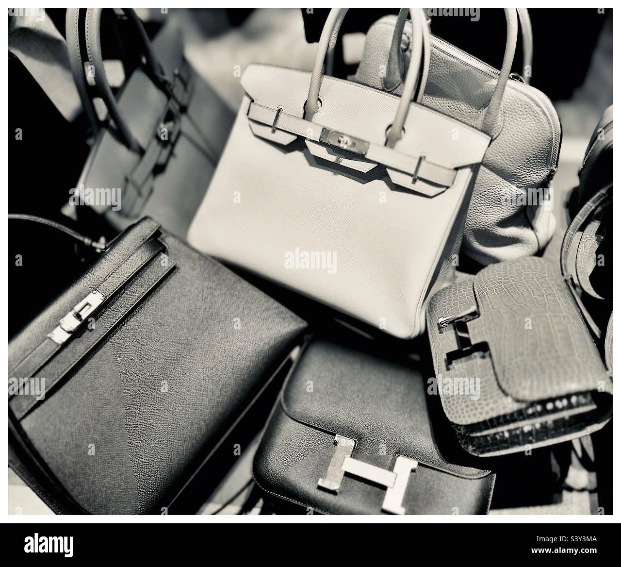 Hermes birkin handbags hi-res stock photography and images - Alamy