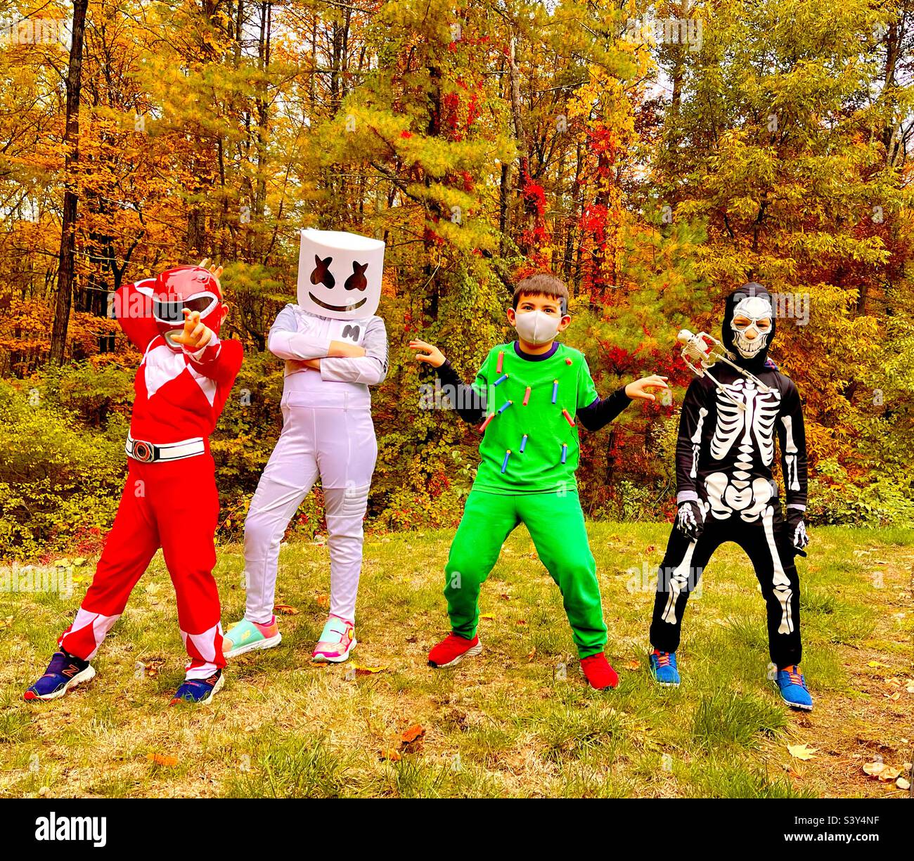 Power ranger halloween hi-res stock photography and images - Alamy