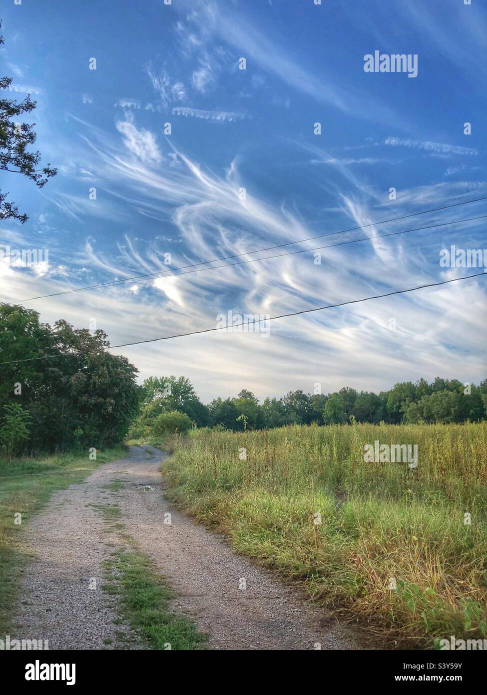 Cirrus farm smartphone stock photos and images - Alamy