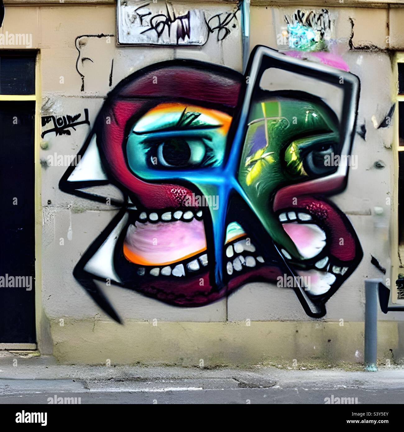 Graphitti hi-res stock photography and images - Alamy