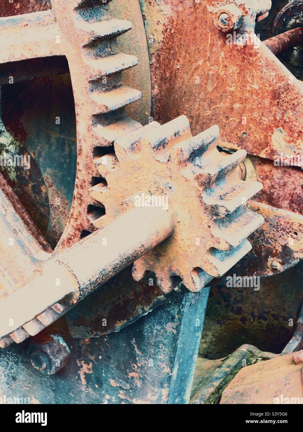 Machine machinery corrosion rust rusted metal hi-res stock photography ...