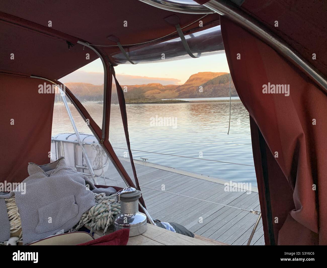Sailboat view hi-res stock photography and images - Alamy