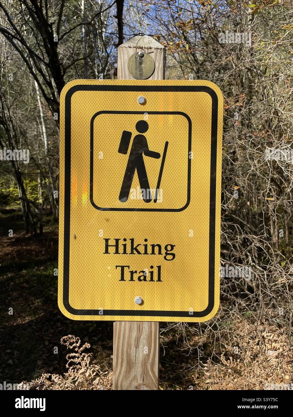 Exercise hiking sign hi-res stock photography and images - Alamy