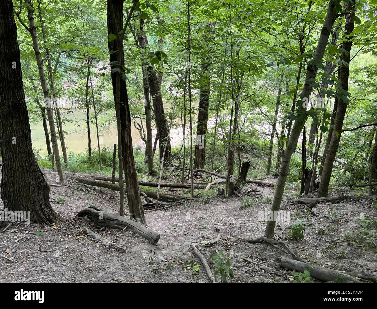 Downhill hiking hi-res stock photography and images - Alamy