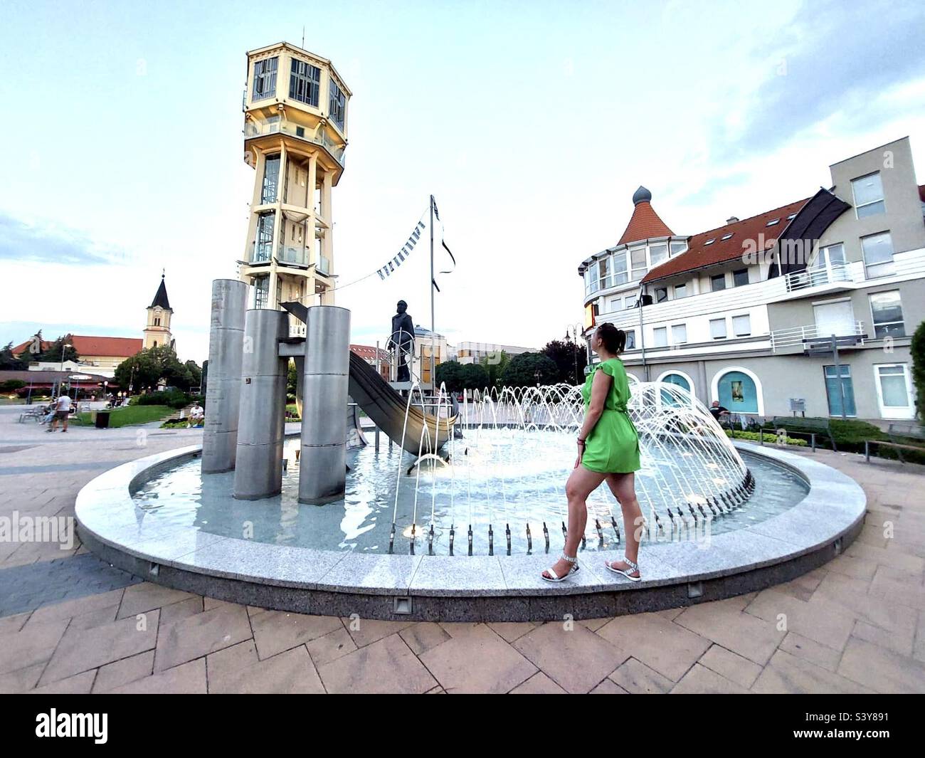 Siofok water tower hi-res stock photography and images - Alamy