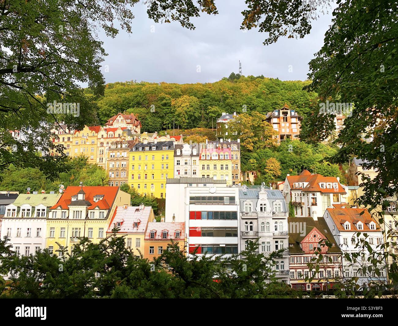 Colorful cityscape hi-res stock photography and images - Alamy