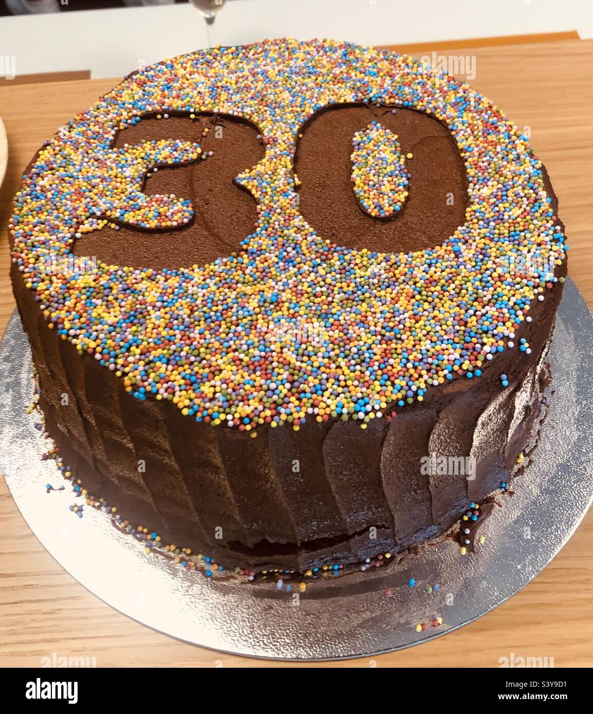 30th Birthday Chocolate Cake
