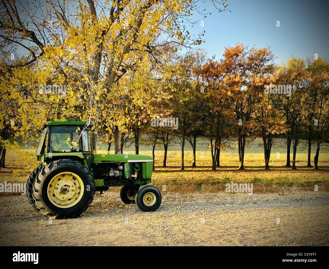 Fall Farm Scene Stock Photo - Alamy