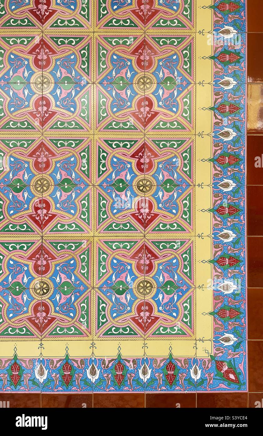 Colourful tiles hi-res stock photography and images - Alamy