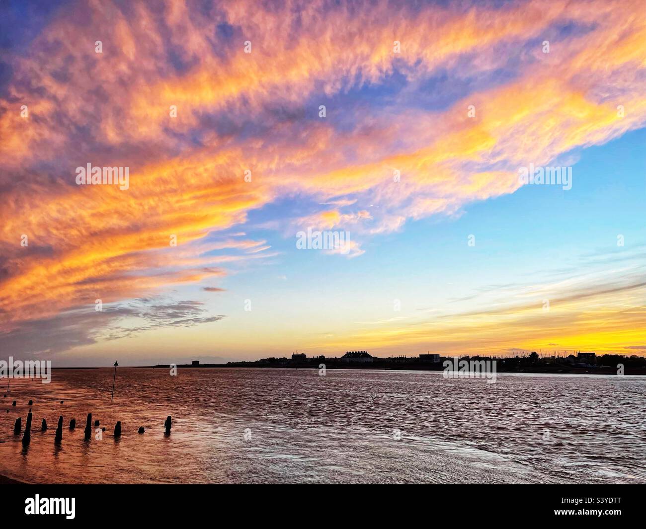 River Deben Bawdsey Ferry Suffolk England Stock Photo - Alamy