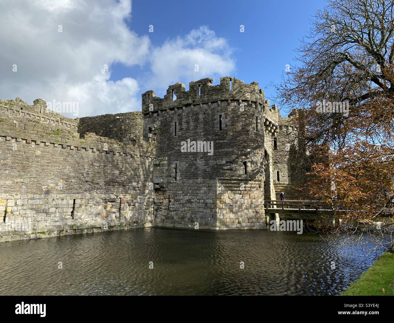 Beaumaris castle, north wales hi-res stock photography and images - Alamy