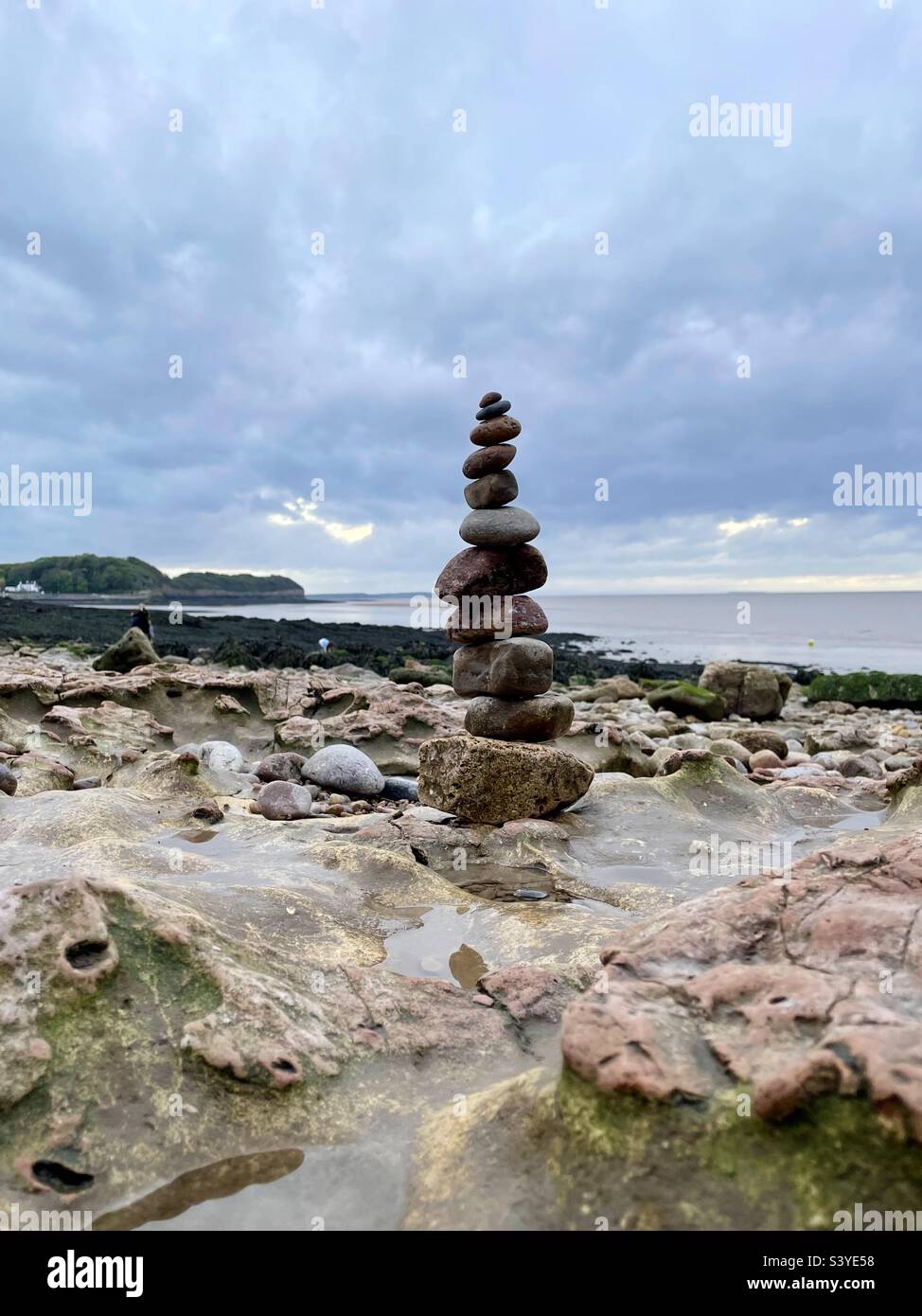 Pebble tower hi-res stock photography and images - Alamy
