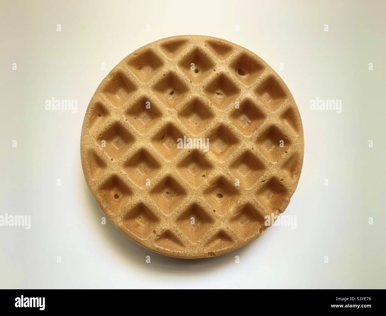 Round waffle hi-res stock photography and images - Alamy