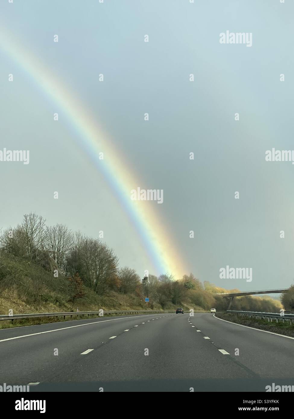 Rainbow road hi-res stock photography and images - Alamy