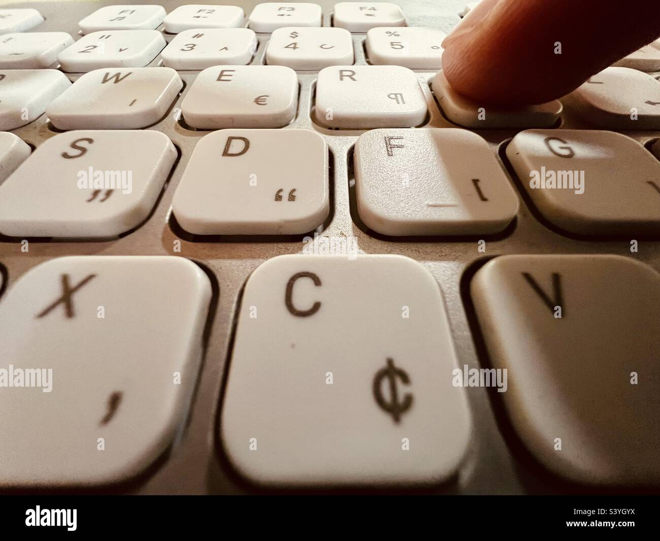 Finger written hi-res stock photography and images - Alamy
