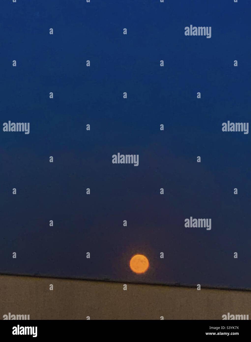 Amazing lunar eclipse Stock Photo - Alamy