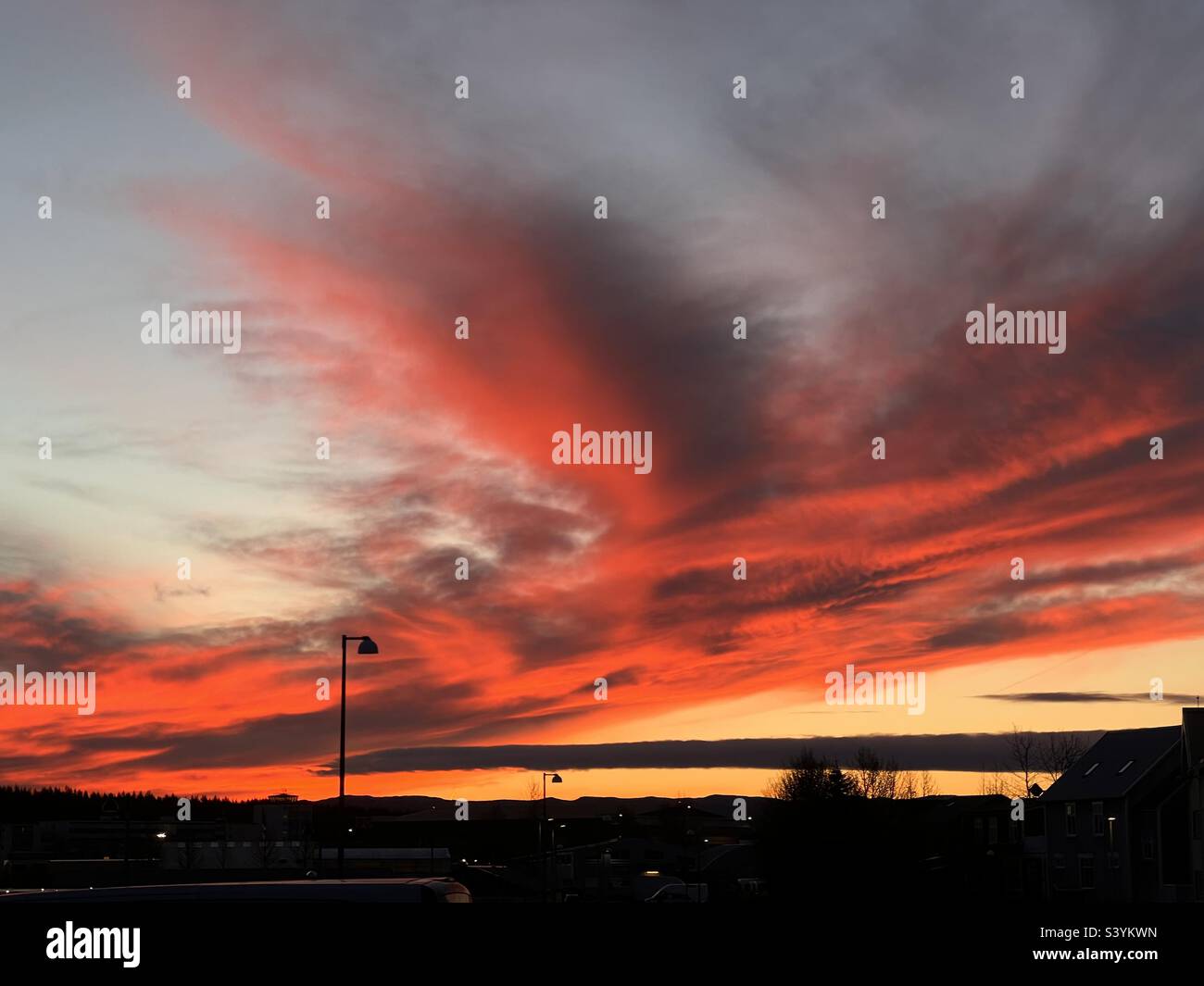 Blood sky hi-res stock photography and images - Alamy
