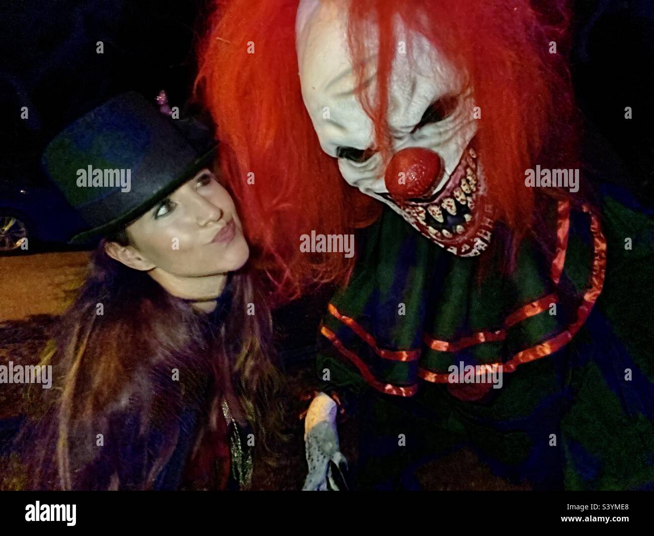 Scary clown hi-res stock photography and images - Alamy