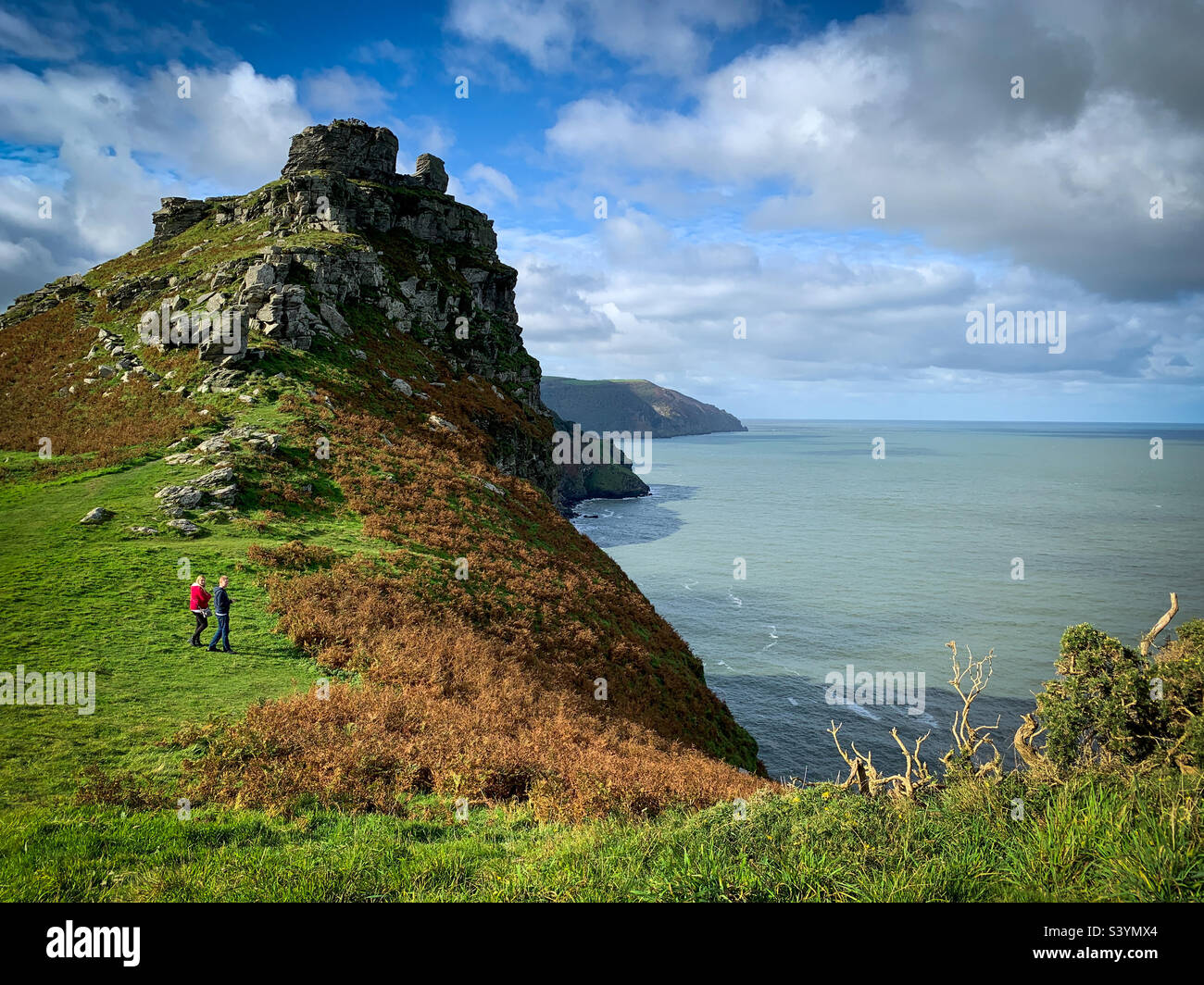Valley of rocks north devon hi-res stock photography and images - Alamy
