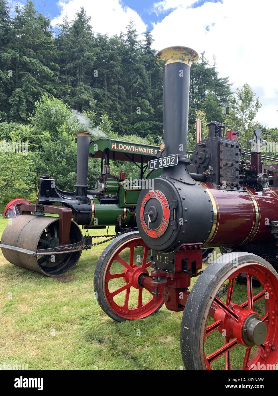 Antique steamroller hi-res stock photography and images - Alamy