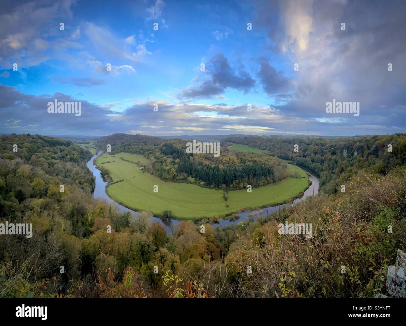Horseshoe bend. River Wye Stock Photo - Alamy Horseshoe bend. River Wye Stock Photo - Alamy