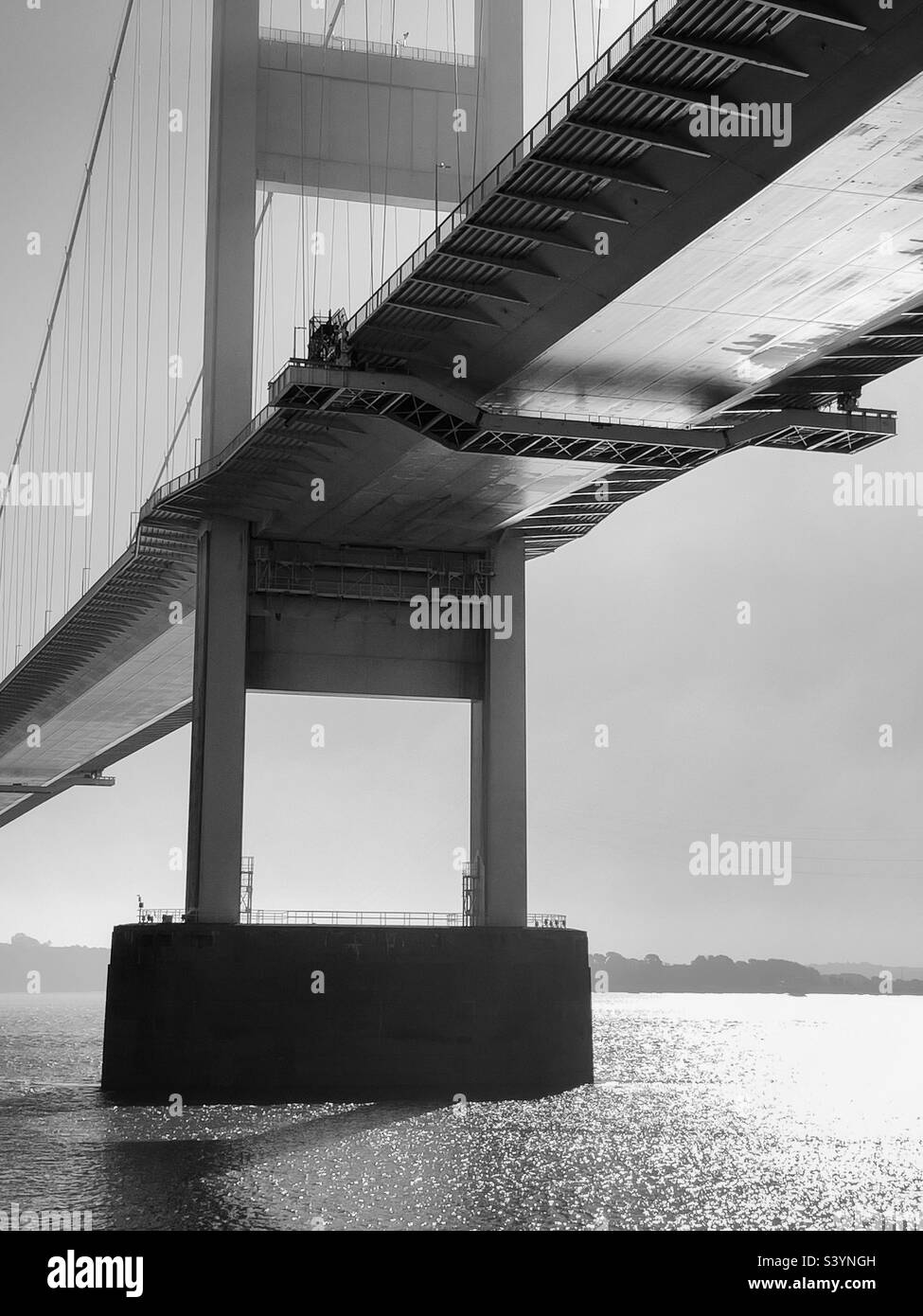Severn Bridge. River Severn Stock Photo - Alamy
