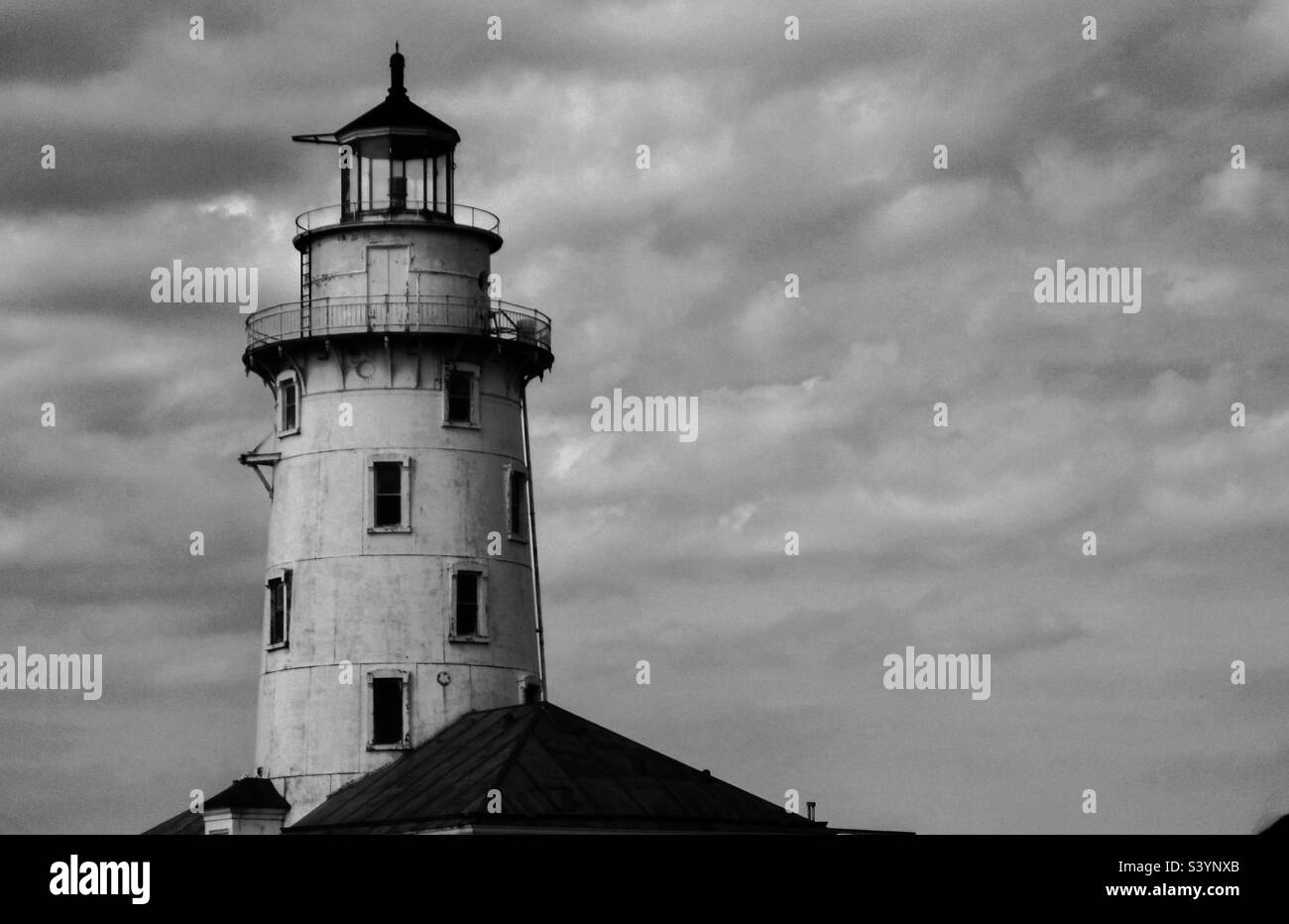 Chicago harbour lighthouse hi-res stock photography and images - Alamy