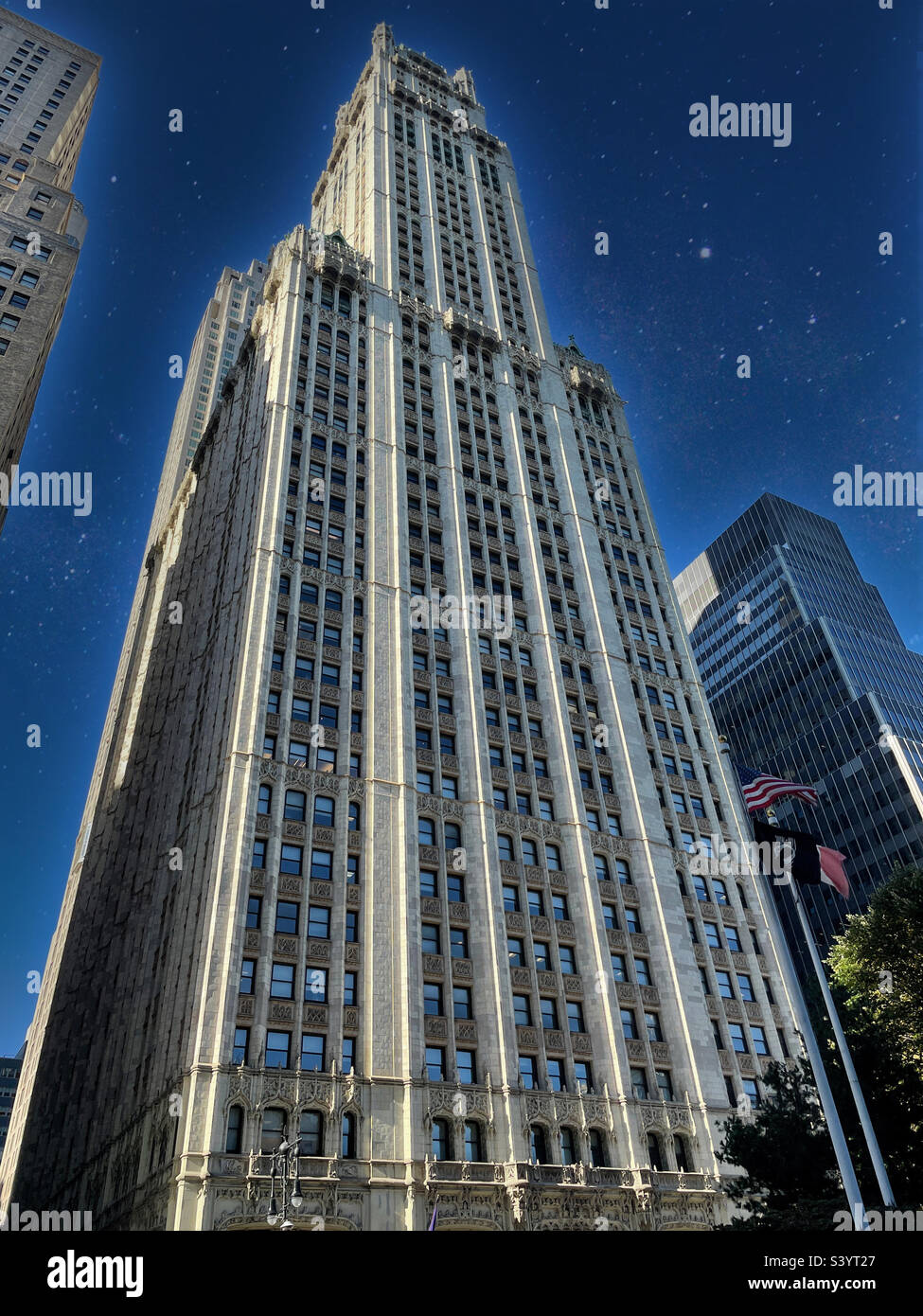 The Woolworth building in the financial District is an iconic ...